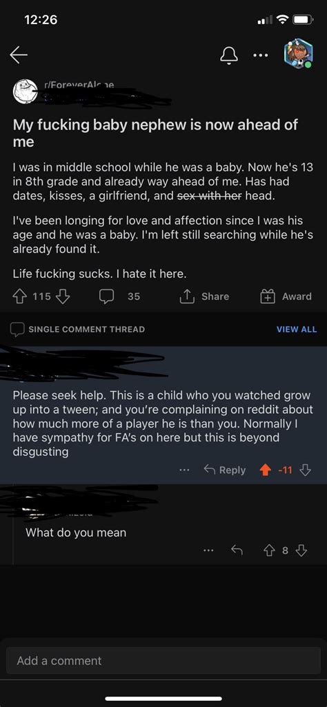 Redditor Is Upset His Teenage Nephew Has More Sex Than Him R