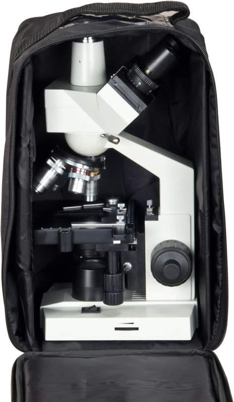 Buy Omax 40x 2000x Lab Trinocular Biological Compound Led Microscope With Vinyl Carrying Case