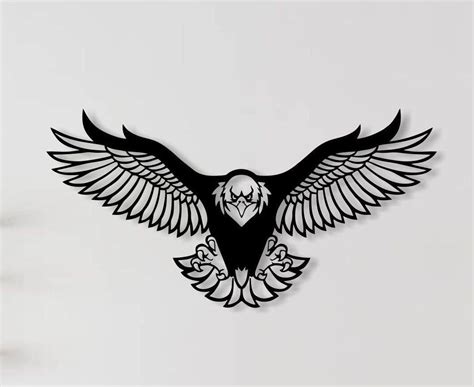 Eagle Metal Wall Art Metal Wall Hangings Modern Wall Decor Metal Wall