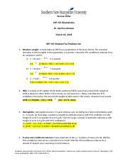 Ihp Module Five Problem Set Docx Verona Miller IHP Biostatistics Dr Ayesha Johnson