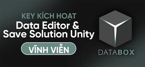 Databox Data Editor And Save Solution Unity Kích Hoạt Vĩnh Viễn