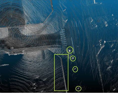 Close Up View Of The Large Scale 3d Map The Fence And Trees Are