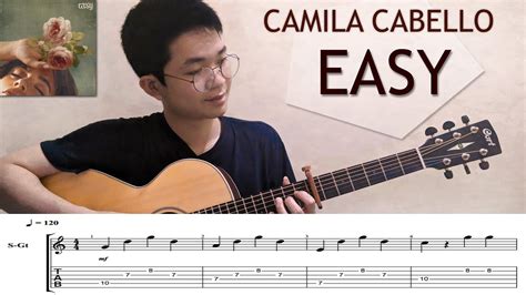 Camila Cabello Easy Fingerstyle Guitar Cover Free Tabs Youtube