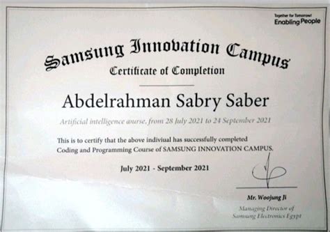 Abdelrahman Sabry Saber On Linkedin Experience Artificialintelligence