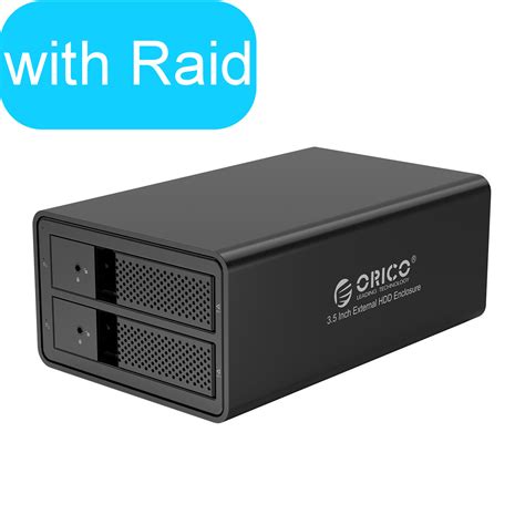 ORICO Aluminum 2 Bay 3 5 Inch External Hard Drive Enclosure ORICO HK