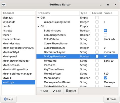 Move Buttons Of Save Dialog Box In Xfce4 To Bottom Right Omicx