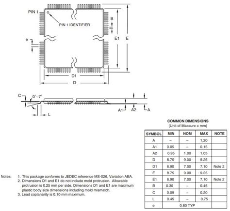 ATMEGA L PU Bit Microcontrollers MCU KB Flash Datasheet Pinout And Package Information