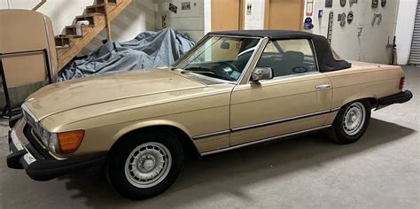 1984 Mercedes Benz 380sl R107 Roadster Convertible For Sale
