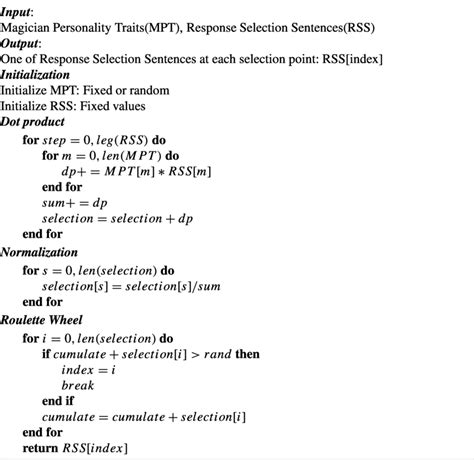 Response Selection Using Personalities Download Scientific Diagram