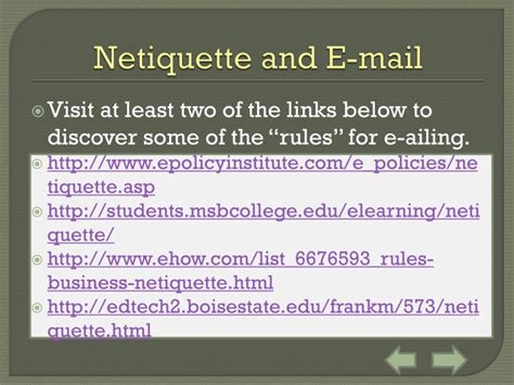 Lesson Summary Write An Email Using Netiquette