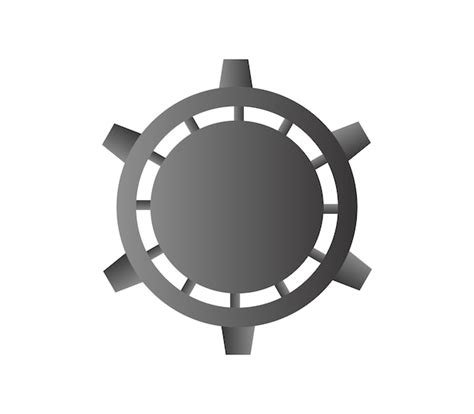 배경에 기어 프리미엄 벡터