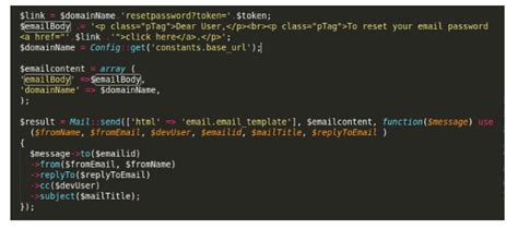 Send Email Using Html Template In Laravel Webner Blogs Elearning