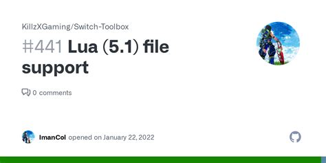 Lua 5 1 File Support · Issue 441 · Killzxgaming Switch Toolbox · Github