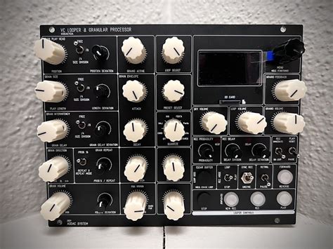 ADDAC System ADDAC112 VC Looper And Granular Processor Reverb
