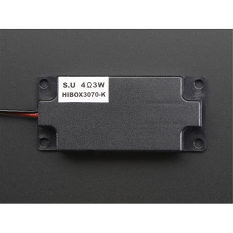 Buy Adafruit 1669 Stereo Enclosed Speaker Set 3w 4 Ohm In India Fab To Lab