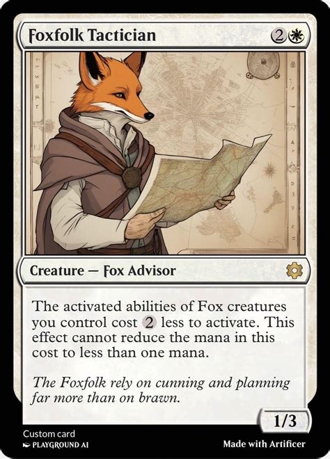The Foxfolk Got Updated Again R Custommagic