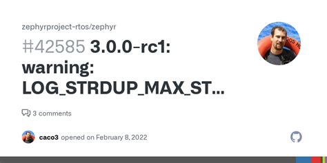 300 Rc1 Warning Logstrdupmaxstring Was Assigned The Value 100
