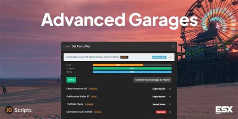 JG Advanced Garages Now Available For ESX FiveM Releases Cfx Re Community
