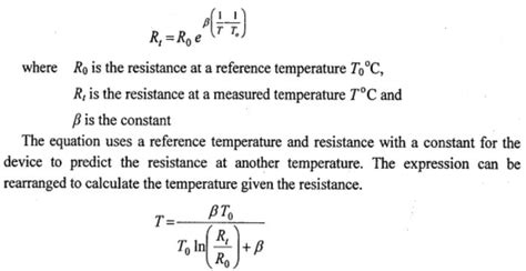 Thermistor Types Diagram Working Advantages Application