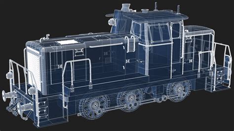 3d Model Db Class V60 Hydrodynamic Diesel Shunting Locomotive