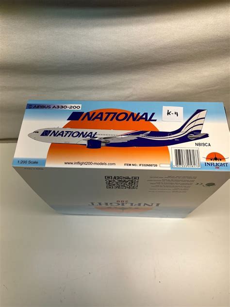 INFLIGHT 200 NATIONAL AIRBUS A330-200 IF332N80720 | #4615402010