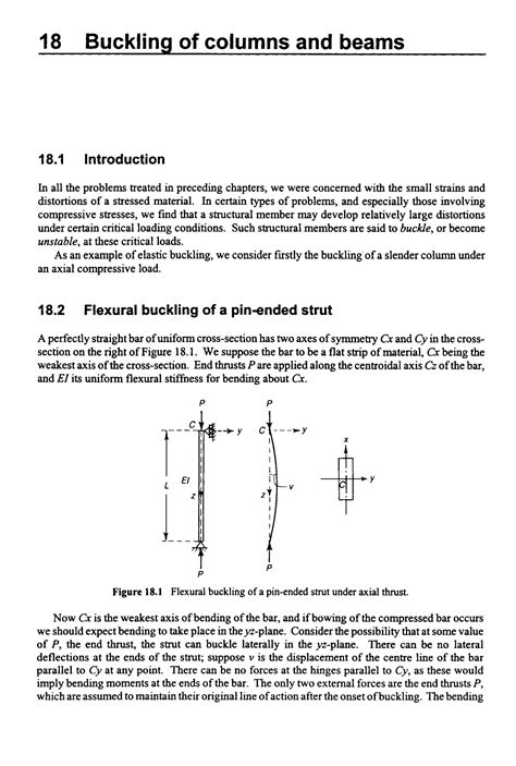 SOLUTION Buckling Of Columns Studypool