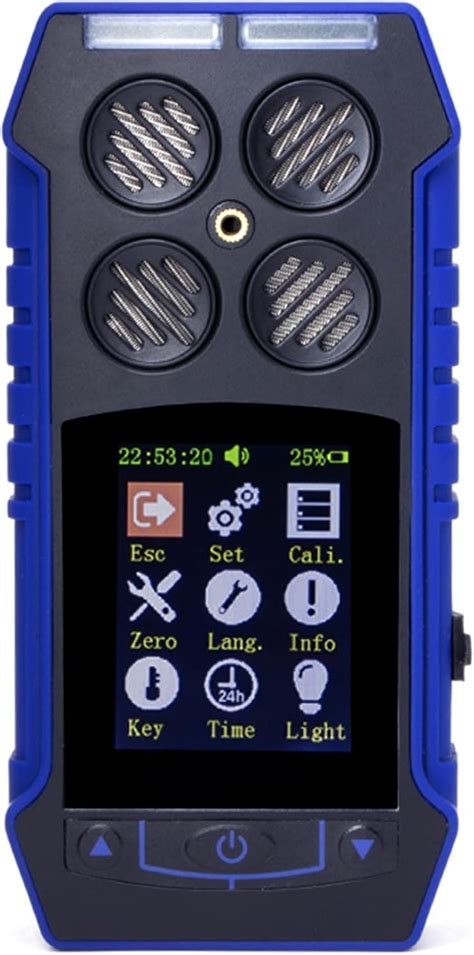 Gas Detector Gas Leak Detector Portable 4 Gas Monitor With Alarm 4 In 1 O2 Co