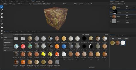 Browser Does Not Show All The Materials Issue Armory D Armortools GitHub