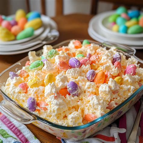 Easter Fluff Salad Crispy Savors