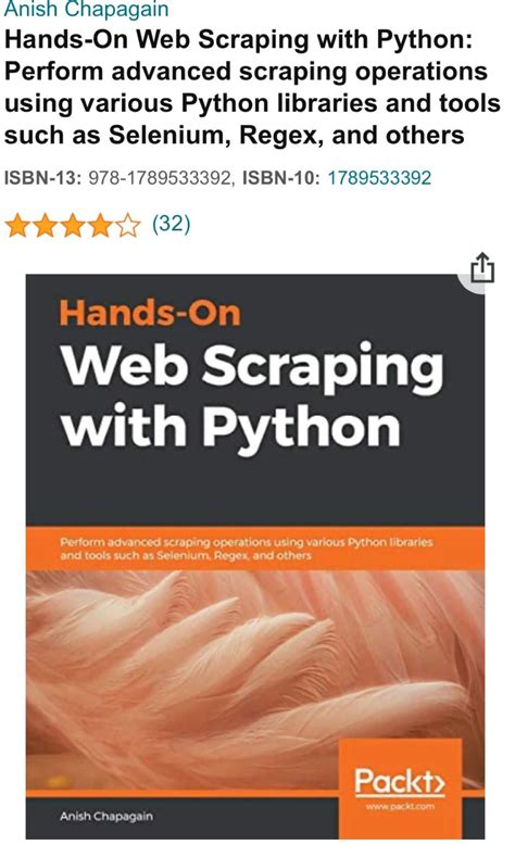 Anish Chapagain On Linkedin Packt Webscraping Websecurity Pythonprogramming