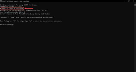 Stepwise Procedure To Connect With Mysql As A Root User Using Shell