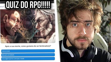 Cellbit Volta A Fazer Live E Faz Quiz Do Rpg Ordem Paranormal Time Kian Ou Time Ordem Youtube