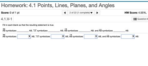 Solved Homework Points Lines Planes And Angles Chegg