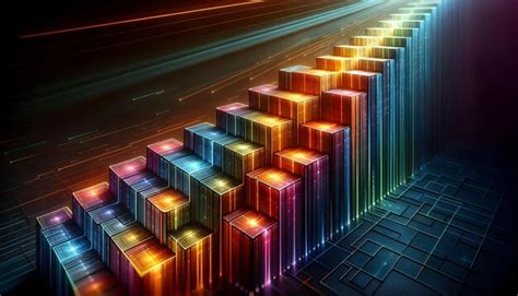 Dynamic Glowing Abstract Gears In Motion Illustrating Operational Efficiency For Business