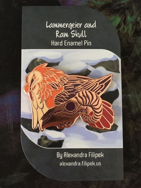 Lammergeier Enamel Pin