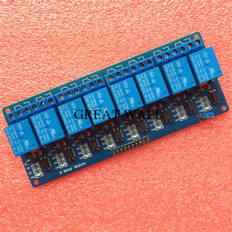 Купить с оптрона 8 каналов реле 8 канальный модуль реле управления группа Plc реле 5v модуль в