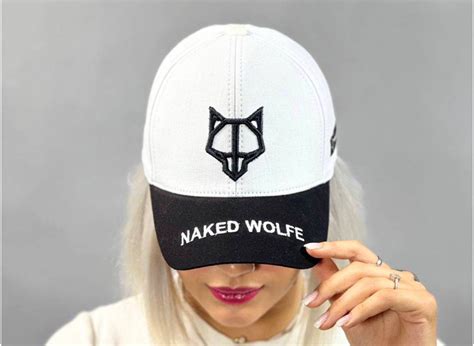 کلاه کپ سفید مشکی Wolf دخترانه و پسرانه
