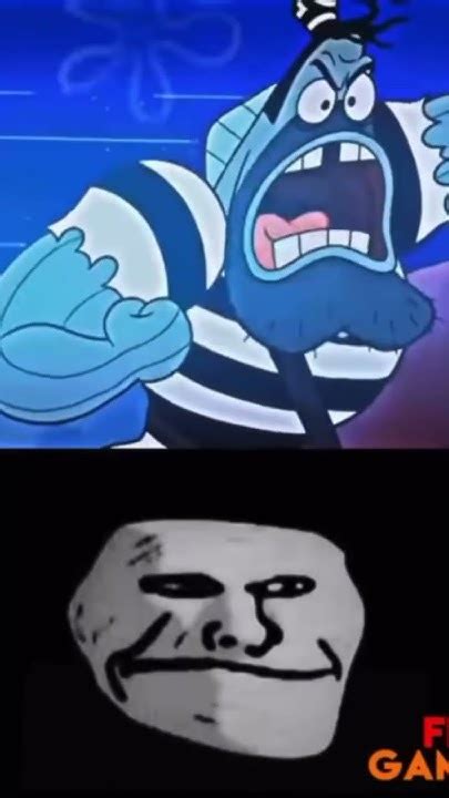 Troll Face Spongebob Serious Moment Lol Youtube