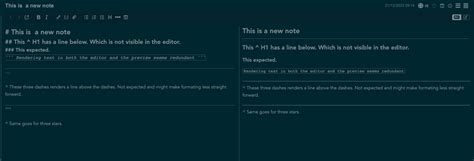 And Are Rendered As Lines In The Markdown Editor · Issue 7507