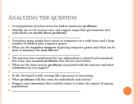 Problem Solving Essay презентация онлайн
