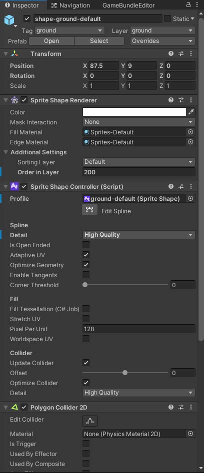 Sprites Shape Render In Scene View And Game But Not In Build Unity Engine Unity Discussions