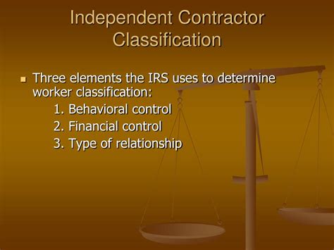 Ppt Independent Contractor Or Employee Powerpoint Presentation Free