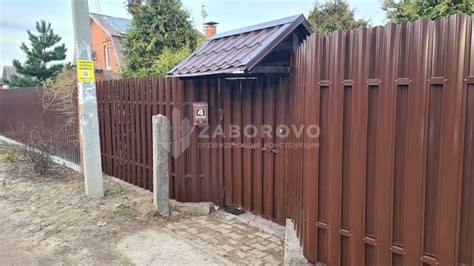 Фотогалерея заборов из евроштакетника