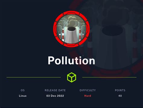 Pollution Hack The Box