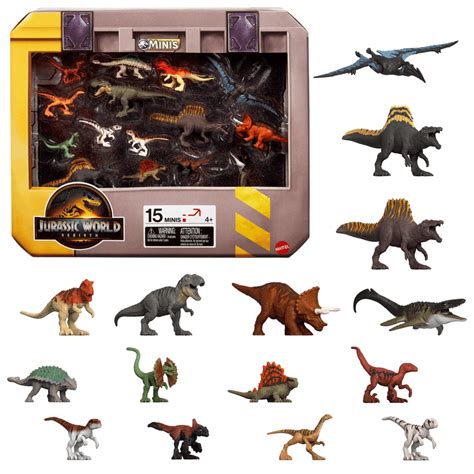 Jurassic World Rebirth Paquete De Mini Dinosaurios Jgb53 Juguetron