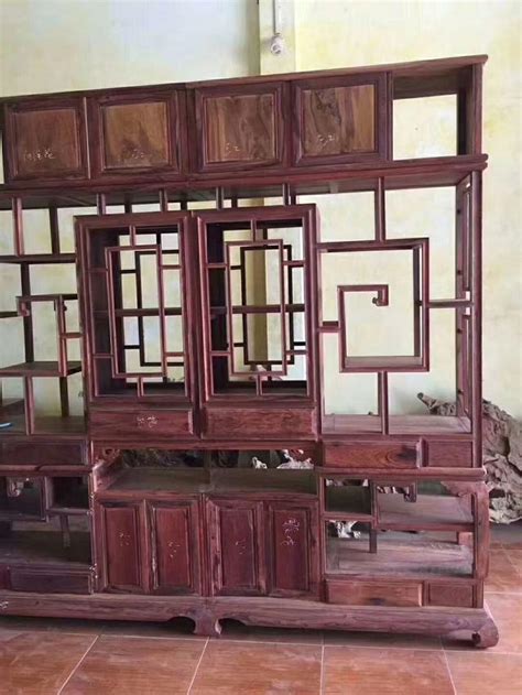 白酸枝博古架加高款 每日頭條