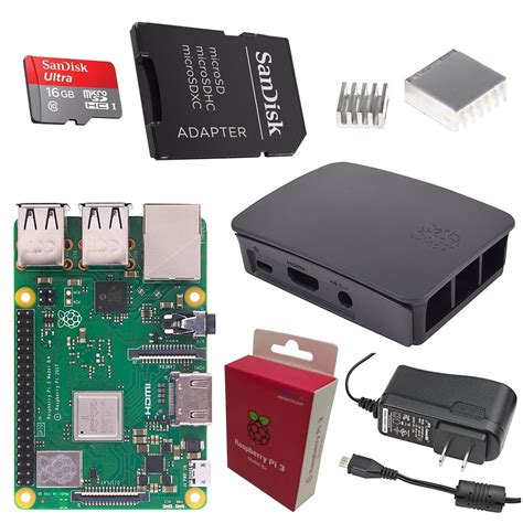 Kit Raspberry Pi 3 B Básico Starter Pack Electronilab