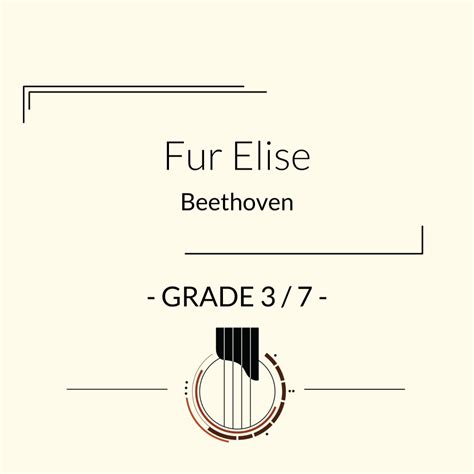 Beethoven Fur Elise Mk Fingerstyle Academy