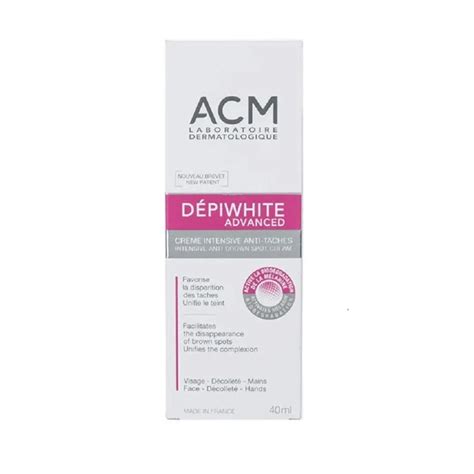ของแท Acm Depiwhite Advanced Cream ครมบารงผวหนา ตอตานจดดางดา 40 มล Shopee Thailand
