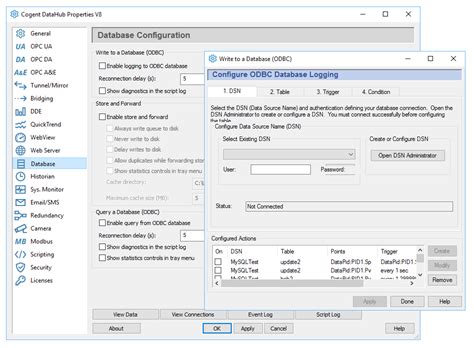 database write aveva select brasil